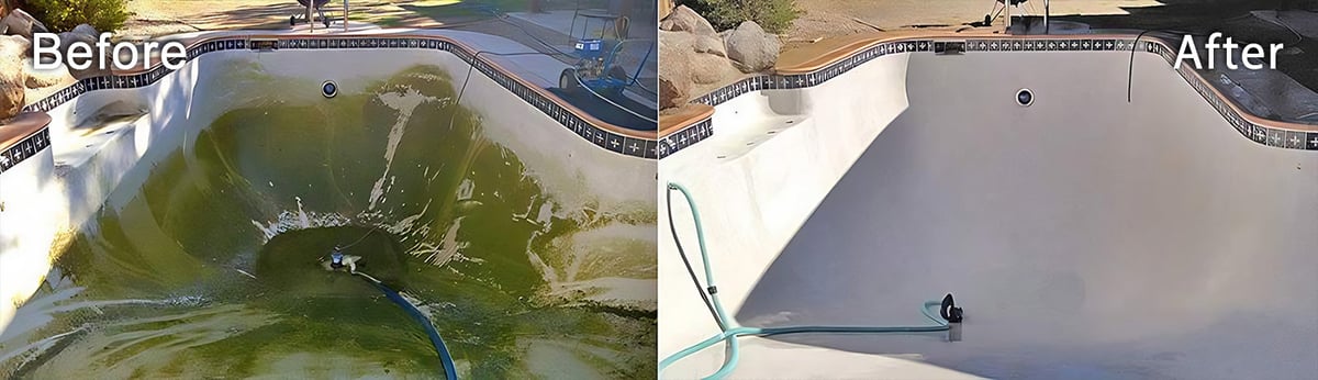 Bullfrog Pool Tile Cleaning Arizona | Swimming Pool Acid Wash
